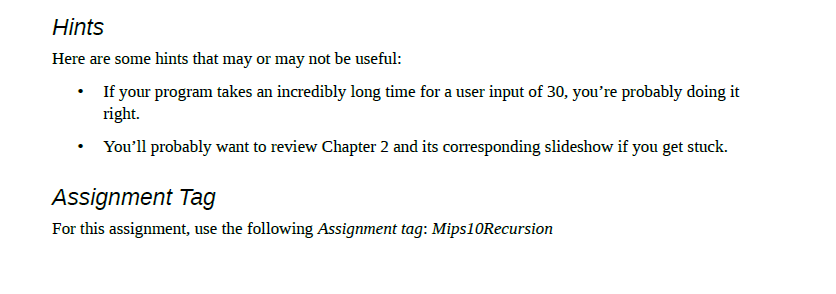 Solved Recursion assigment PLEASE USE ASSEMBLY LANGUAGE | Chegg.com