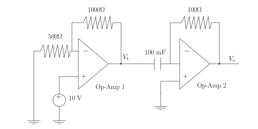 Solved Refer to the attached op-amp circuit diagram. The | Chegg.com