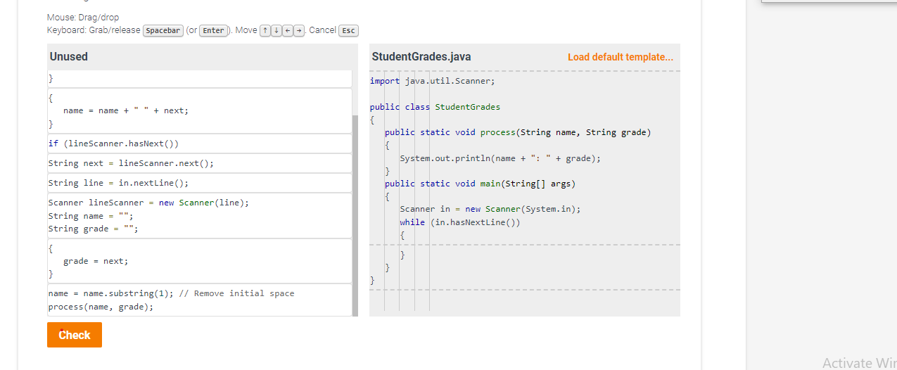Solved Consider a file that contains student grades such as | Chegg.com