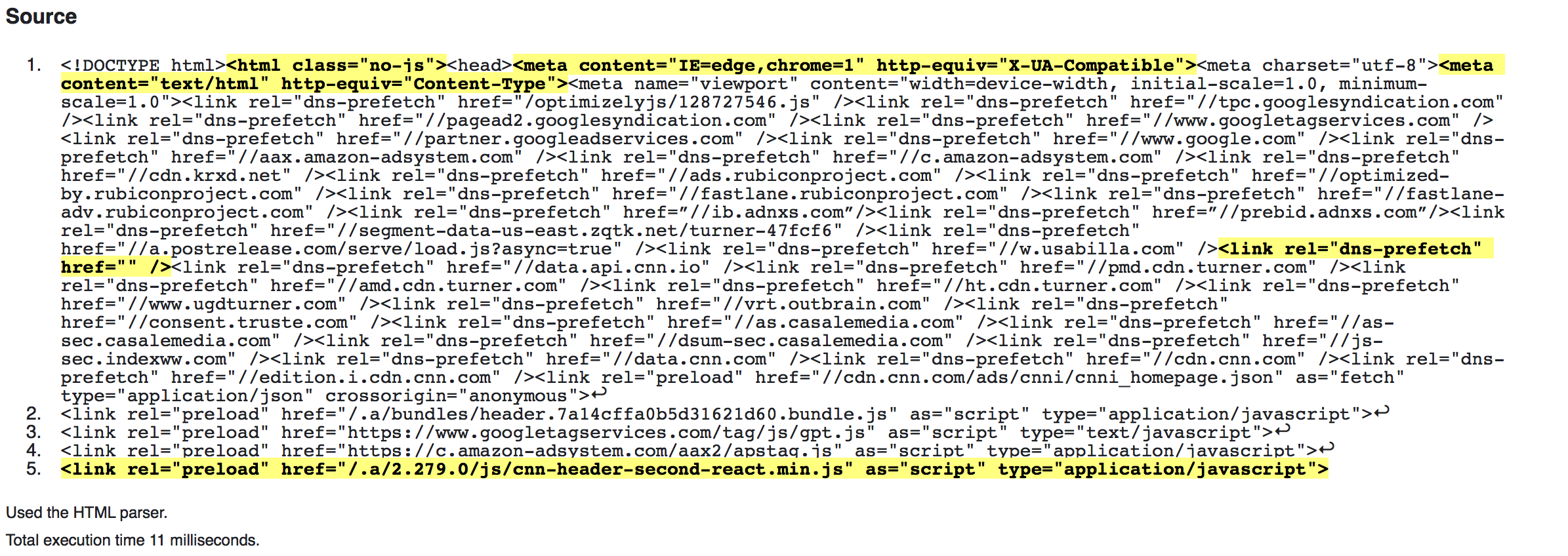 Solved 1. Warning Consider adding a lang attribute to the | Chegg.com