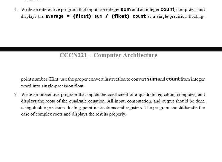 Solved Lab Tasks 1 Convert By Hand The Number −123456789 