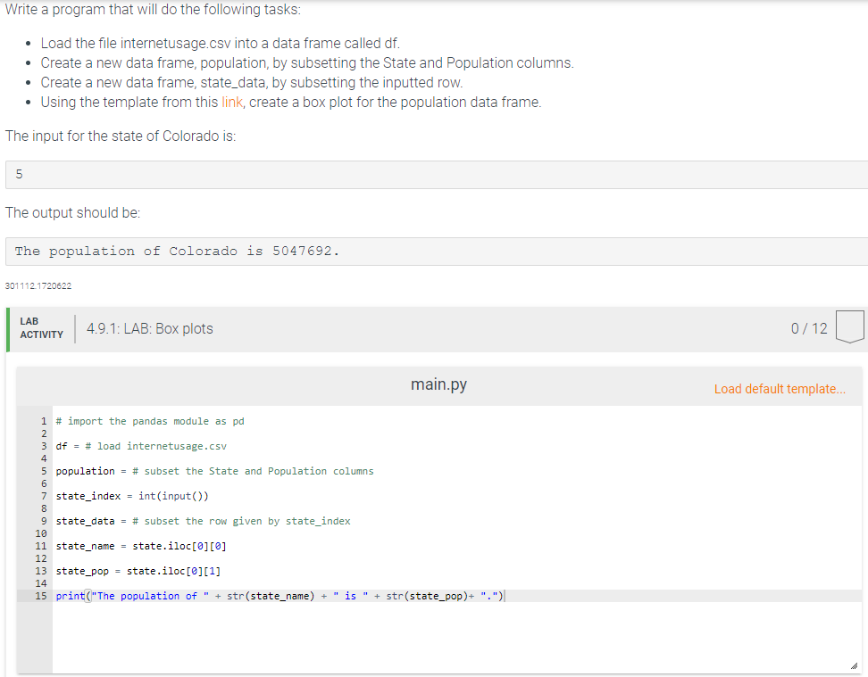 Write A Program That Will Do The Following Tasks: ... | Chegg.com
