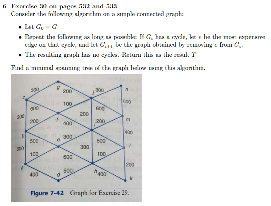 Solved Exercise 30 on pages 532 and 533 Consider the | Chegg.com