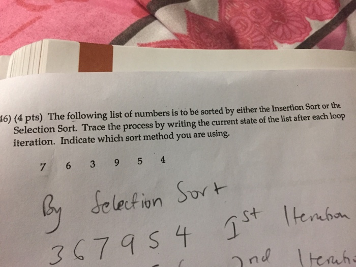 Solved 44 Truefalse Assuming Myvalues Is An Of Int 