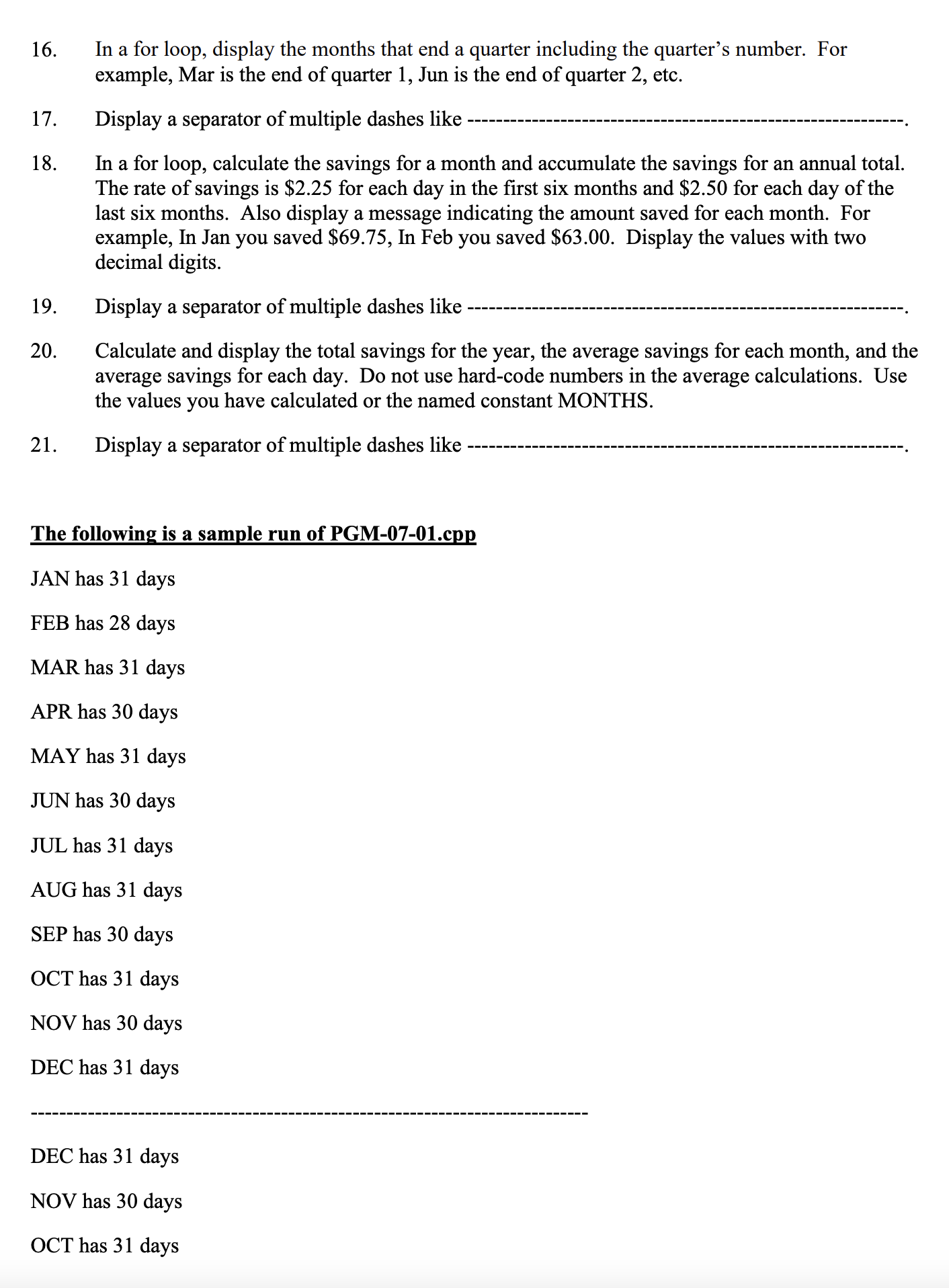 Use the program name(s) listed when creating your | Chegg.com
