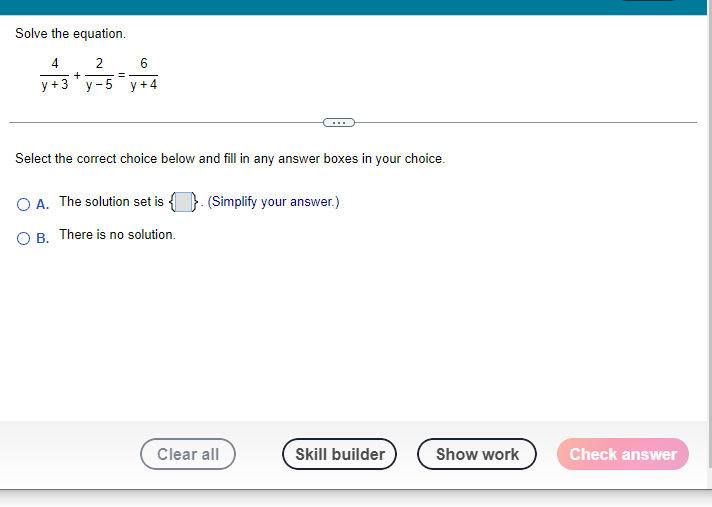 Solved Solve the equation | Chegg.com