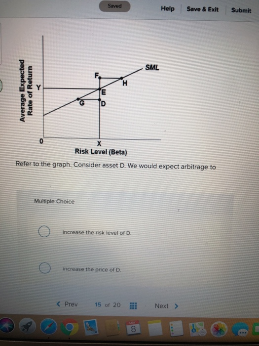 Solved Saved Help Save & Exit Submit The average expected | Chegg.com