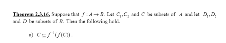 Solved Prove that part A holds.Theorem 2.3.16. ﻿Suppose that | Chegg.com