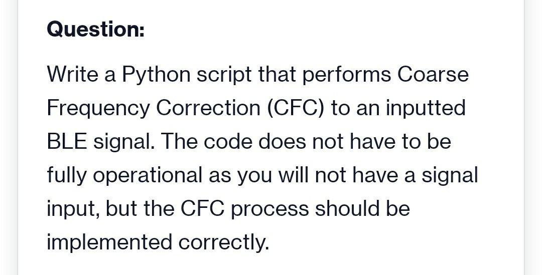 Solved Question: Write a Python script that performs Coarse | Chegg.com