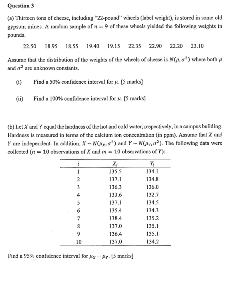 Solved Question 3(a) ﻿Thirteen tons of ﻿cheese, including | Chegg.com