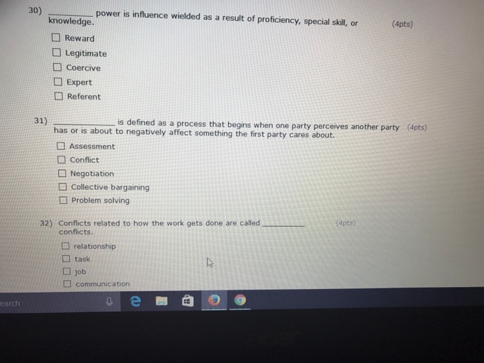Solved _______ power is influence wielded as a result of | Chegg.com