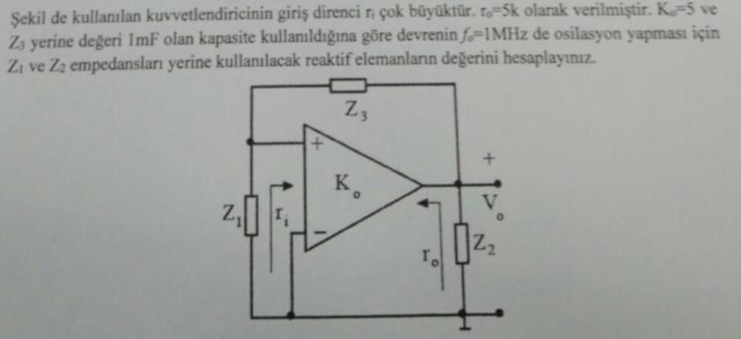 Solved The input resistance ri of the amplifier used in the | Chegg.com
