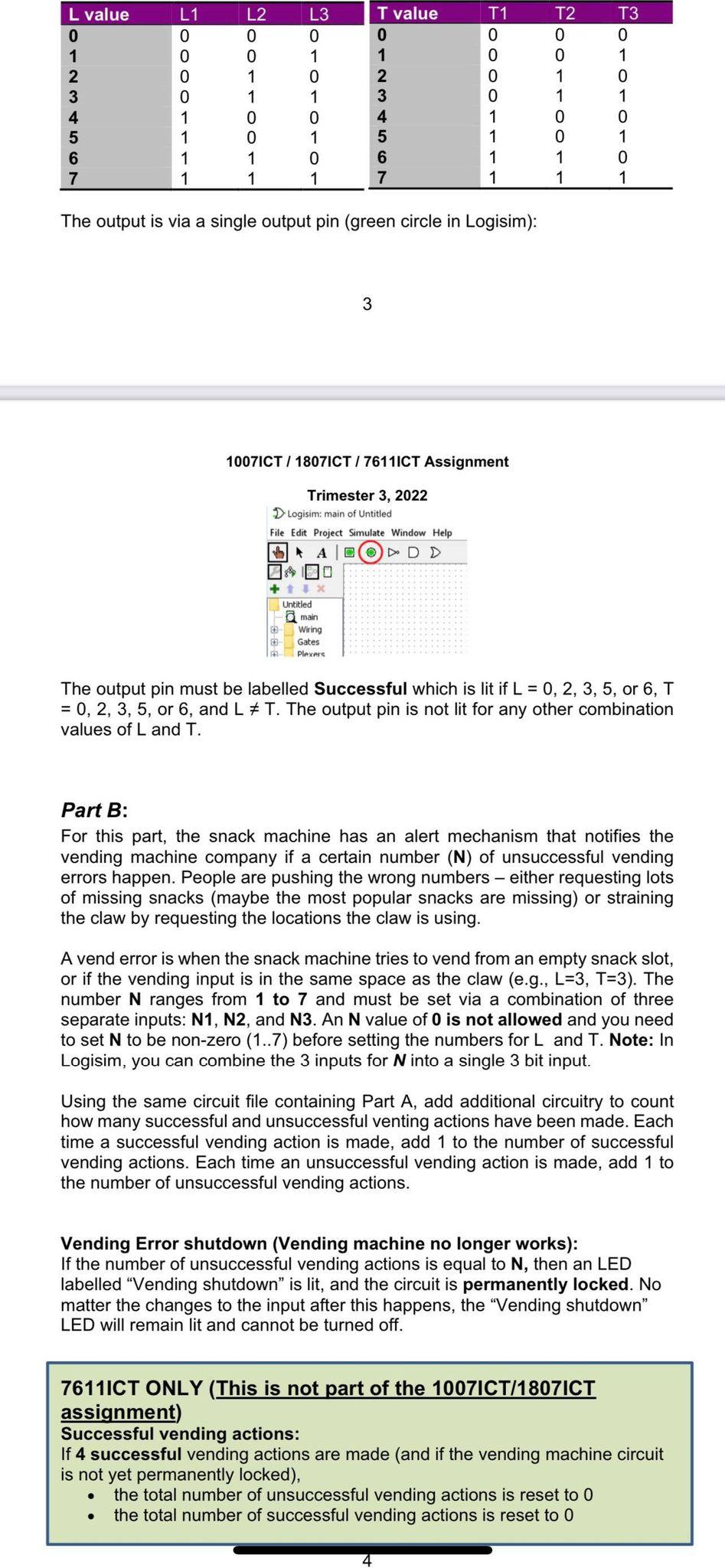 Solved 1007ICT / 1807ICT / 7611ICT Assignment Trimester | Chegg.com