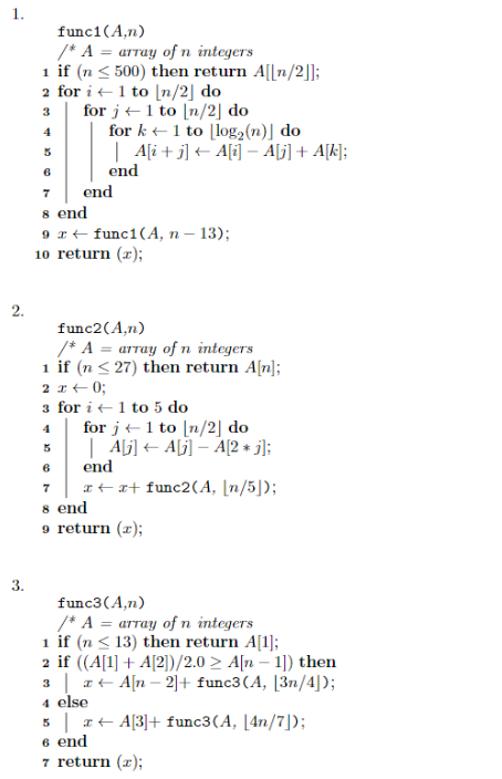 Solved Write a recurrence relation describing the WORST case | Chegg.com