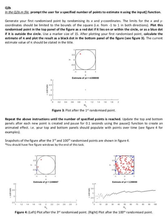 Solved UESTION 2 Monte Carlo methods are a broad dass of | Chegg.com