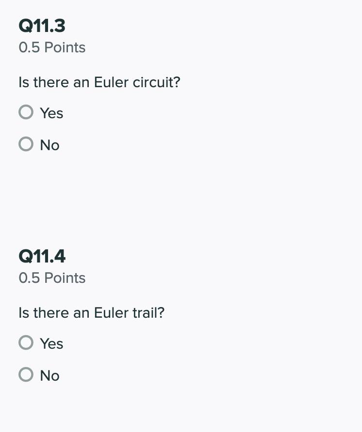 Solved Q11 6 Points 3 5 6 Answer the following questions | Chegg.com