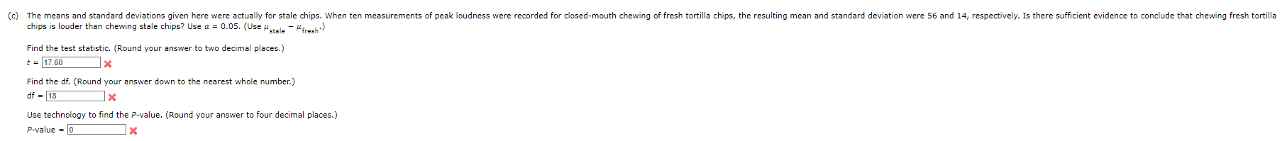 x,x)Find the test statistic. (Round your answer to | Chegg.com