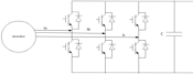 Solved The given design is three phase rectifier with IGBT | Chegg.com