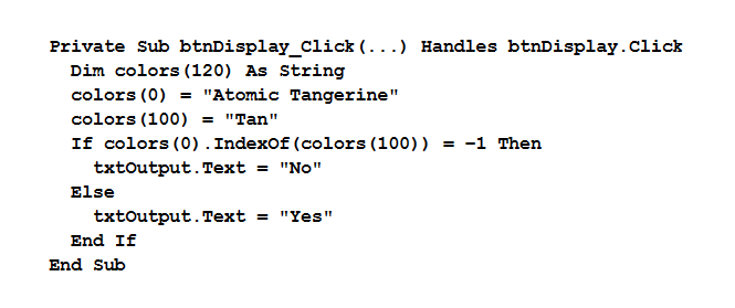 Solved Visual Basic Please do following in Microsoft Visual | Chegg.com