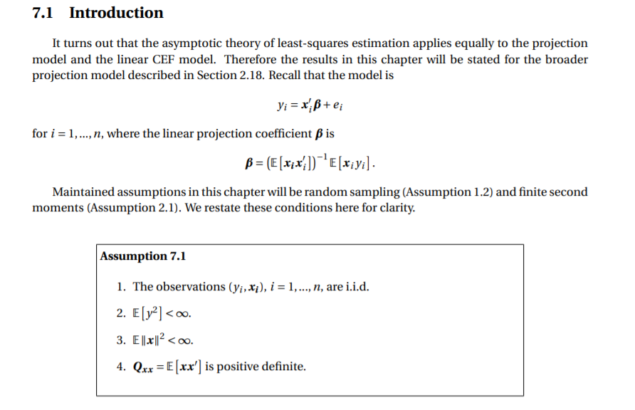 Econometrics ( Bruce E. Hansen 2020 ) ch.8 Prove | Chegg.com