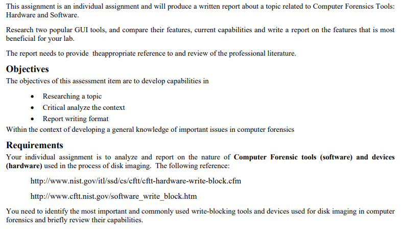 Solved This assignment is an individual assignment and will | Chegg.com