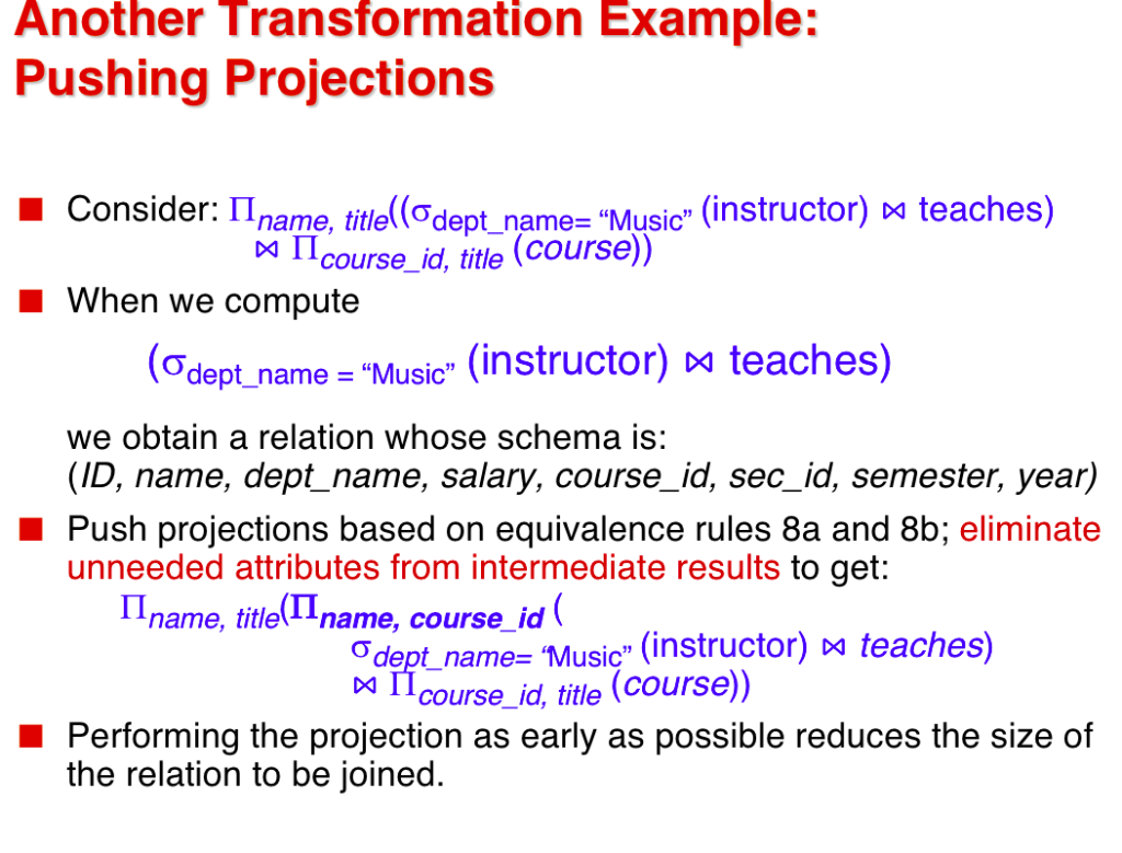 Question 2: Two relational algebra expressions are | Chegg.com