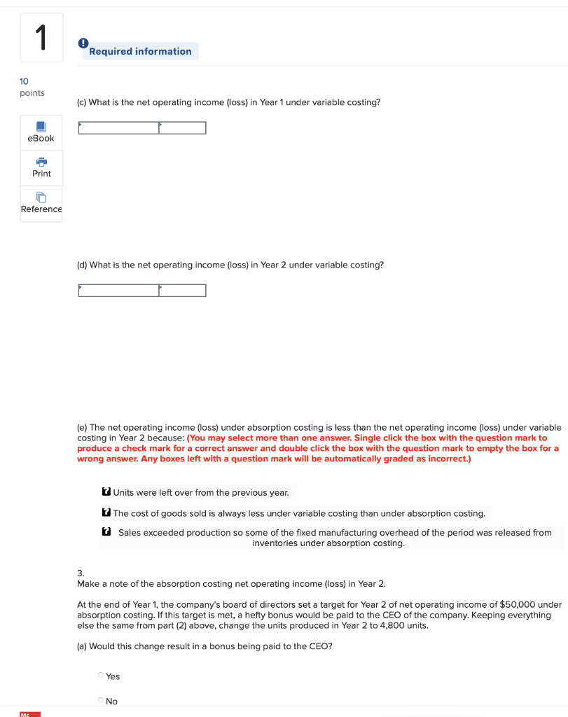 Solved 1 Required information 10 The Chapter 6 Form | Chegg.com