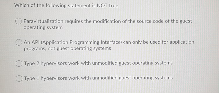 Solved The situation where the same cloud may run different | Chegg.com