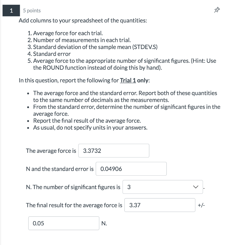 Average Force Graphs of force as a function of time | Chegg.com