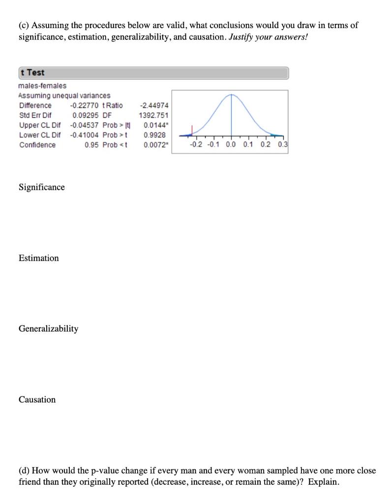 (c) Assuming the procedures below are valid, what | Chegg.com