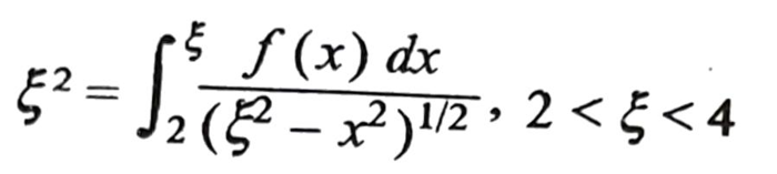 Solve the singular integral equation using the | Chegg.com