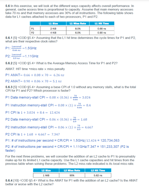 5.6 In this exercise, we will look at the different | Chegg.com