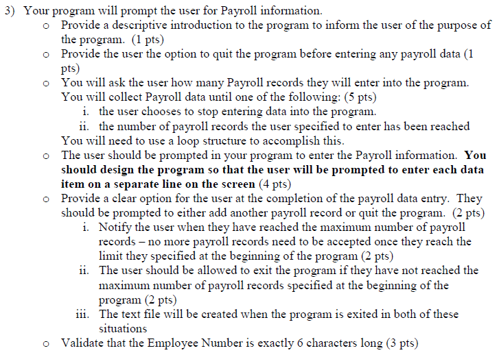 Solved C++ Payroll Program help please! Payroll calculation | Chegg.com