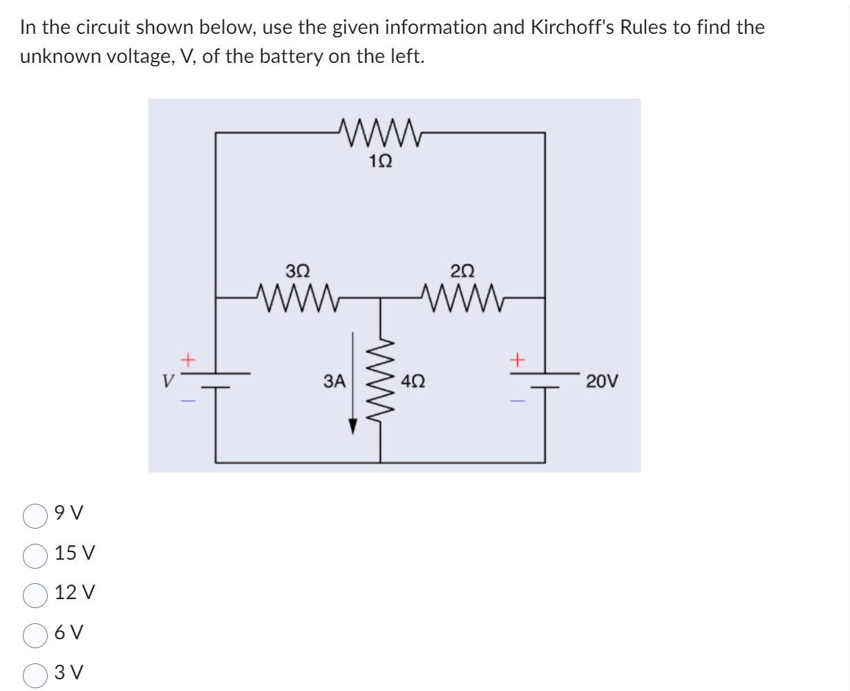 In ﻿the circuit shown below, use the given | Chegg.com