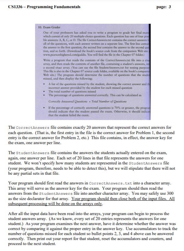 Solved Introduction Your ninth programming assignment will | Chegg.com