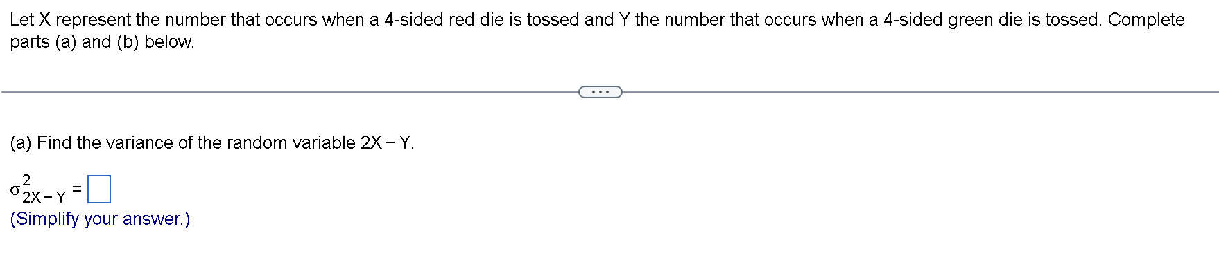Solved Let X represent the number that occurs when a 4-sided | Chegg.com