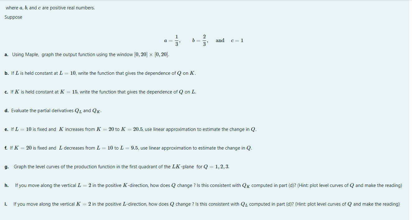 Solved Use Maple to graph the function using various domains | Chegg.com