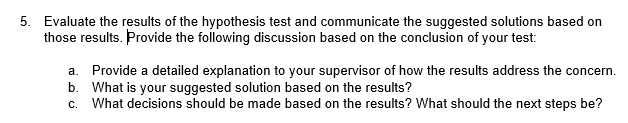 4. Conduct a hypothesis test to verify if the claim | Chegg.com