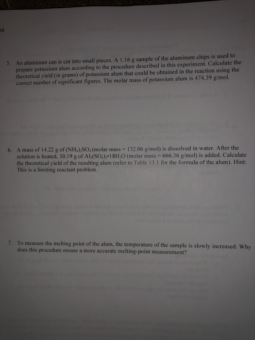 Solved Prelaboratory Assignment: Experiment 15 Synthesis of | Chegg.com