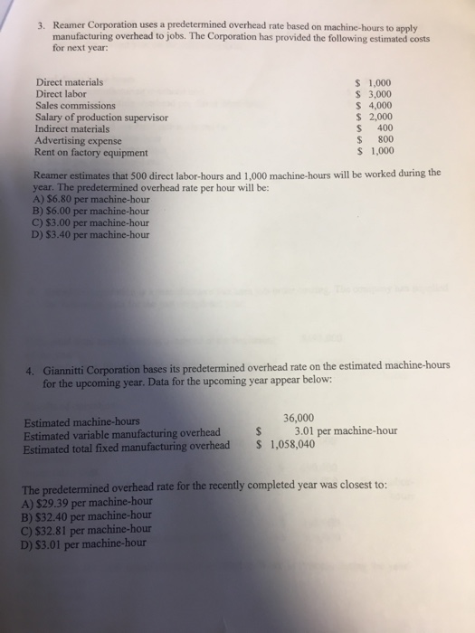 Solved Meginnis Corporation's relevant range of activity is | Chegg.com