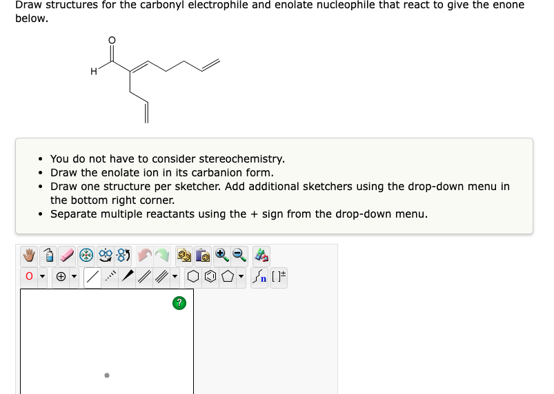Solved Draw structures for the carbonyl electrophile and | Chegg.com