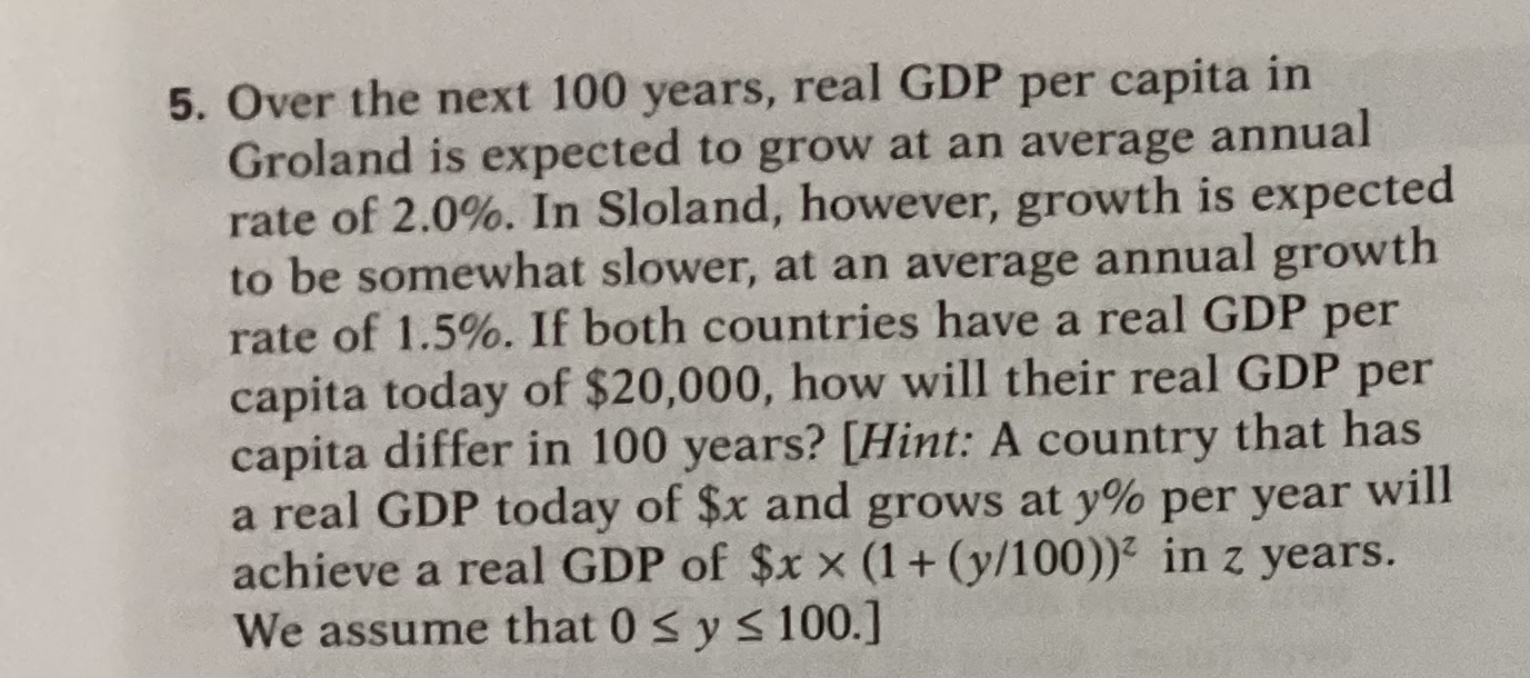 Solved In the following examples, is inflation creating | Chegg.com