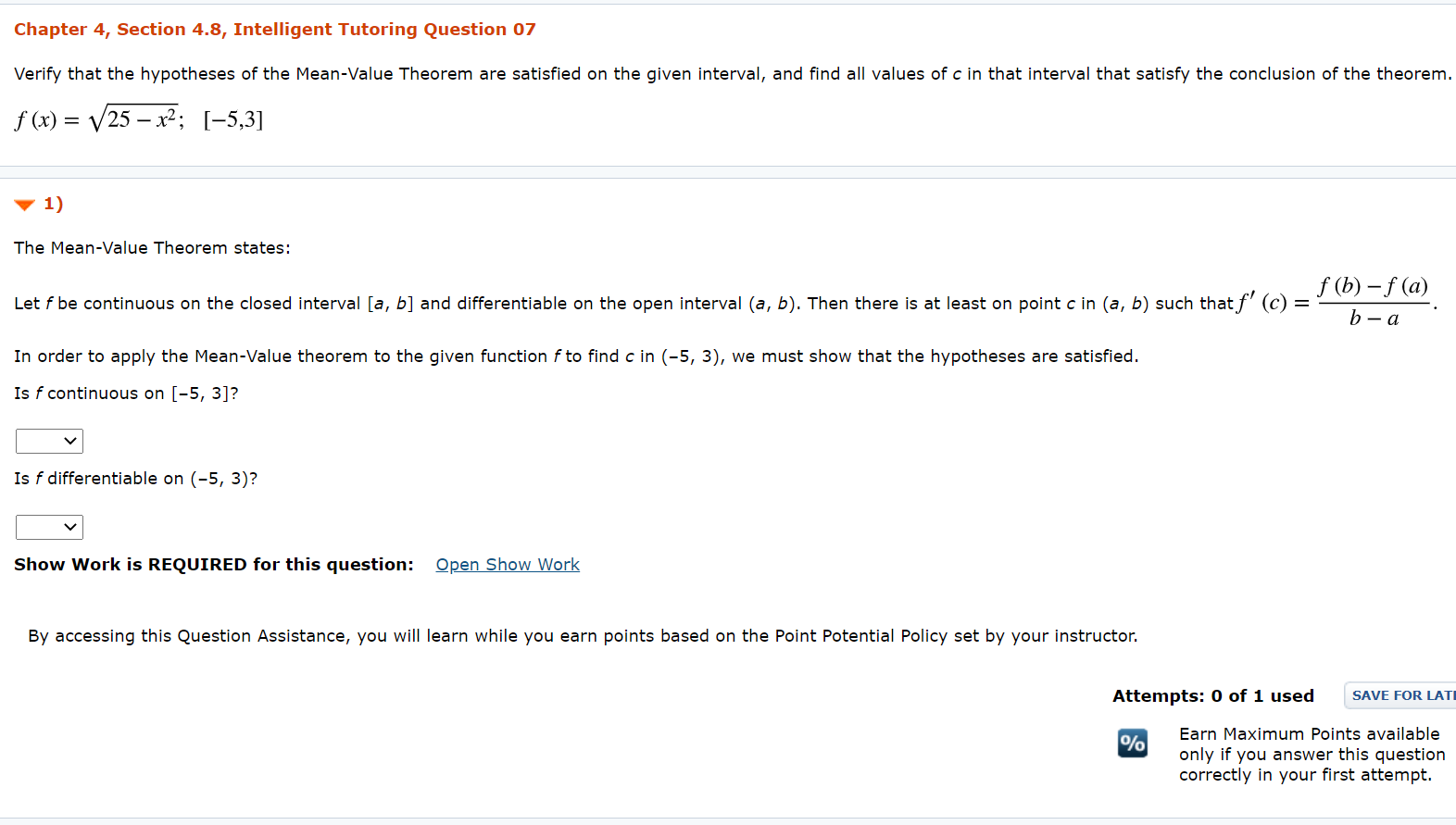 Solved Chapter 4, Section 4.8, Intelligent Tutoring Question | Chegg.com
