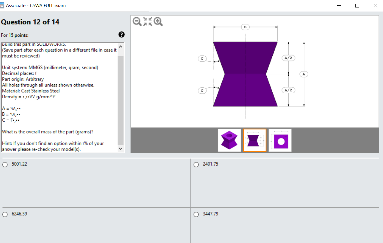 Solved: Associate - CSWA FULL Exam - Question 12 Of 14 For... | Chegg.com