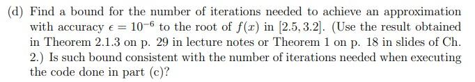 Fxx3−7x214x−6d Find A Bound For The Number Of 