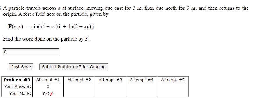 Solved A particle travels across a at surface, moving due | Chegg.com