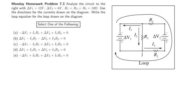 Solved Monday Homework Problem 7.3 Analyze the circuit to | Chegg.com Solved Monday Homework Problem 7.3 Analyze the circuit to | Chegg.com