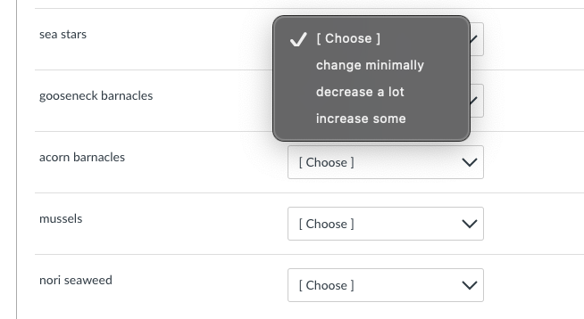 Solved Suppose we removed whelks from the intertidal | Chegg.com