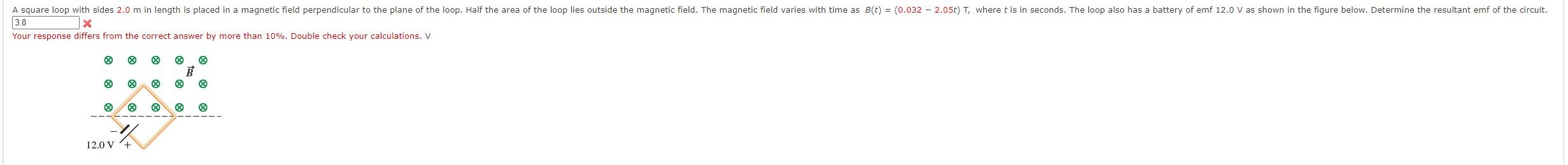 Solved Your response differs from the correct answer by more | Chegg.com