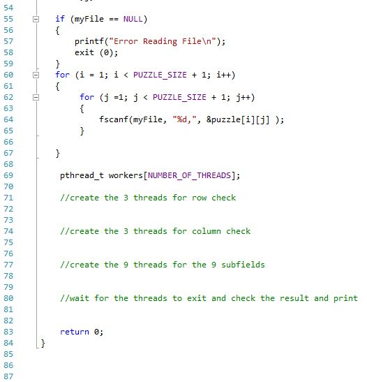 Solved Read through the programming project - Sudoku | Chegg.com
